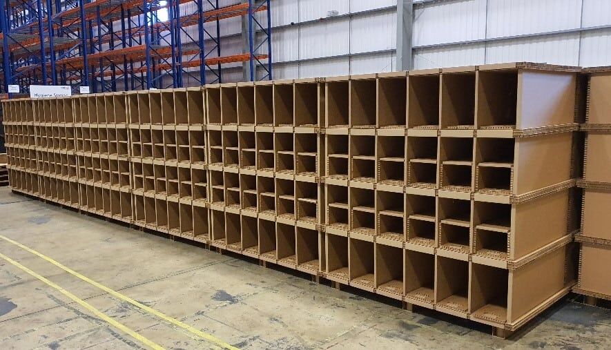 Warehouse bins store
